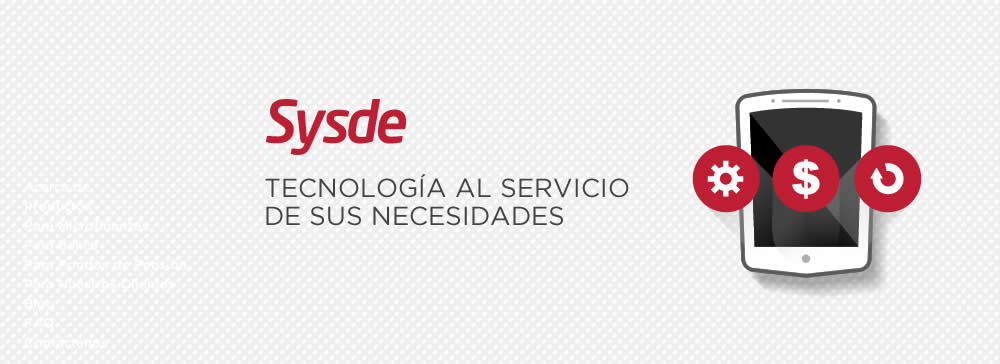 Portal de Servicio al Cliente | Sysde